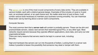 What's in a Server Rack | PDF