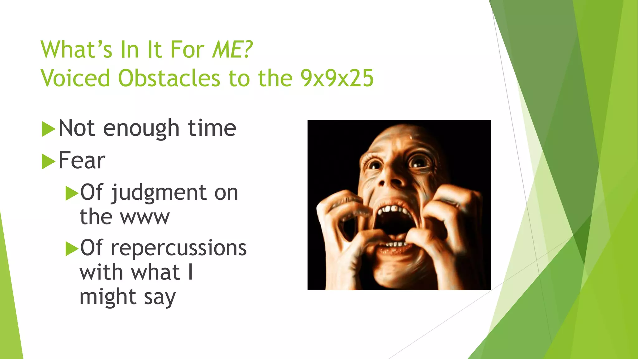 What’s in it for me? (Karly Way ITC Presentation) | PPTX