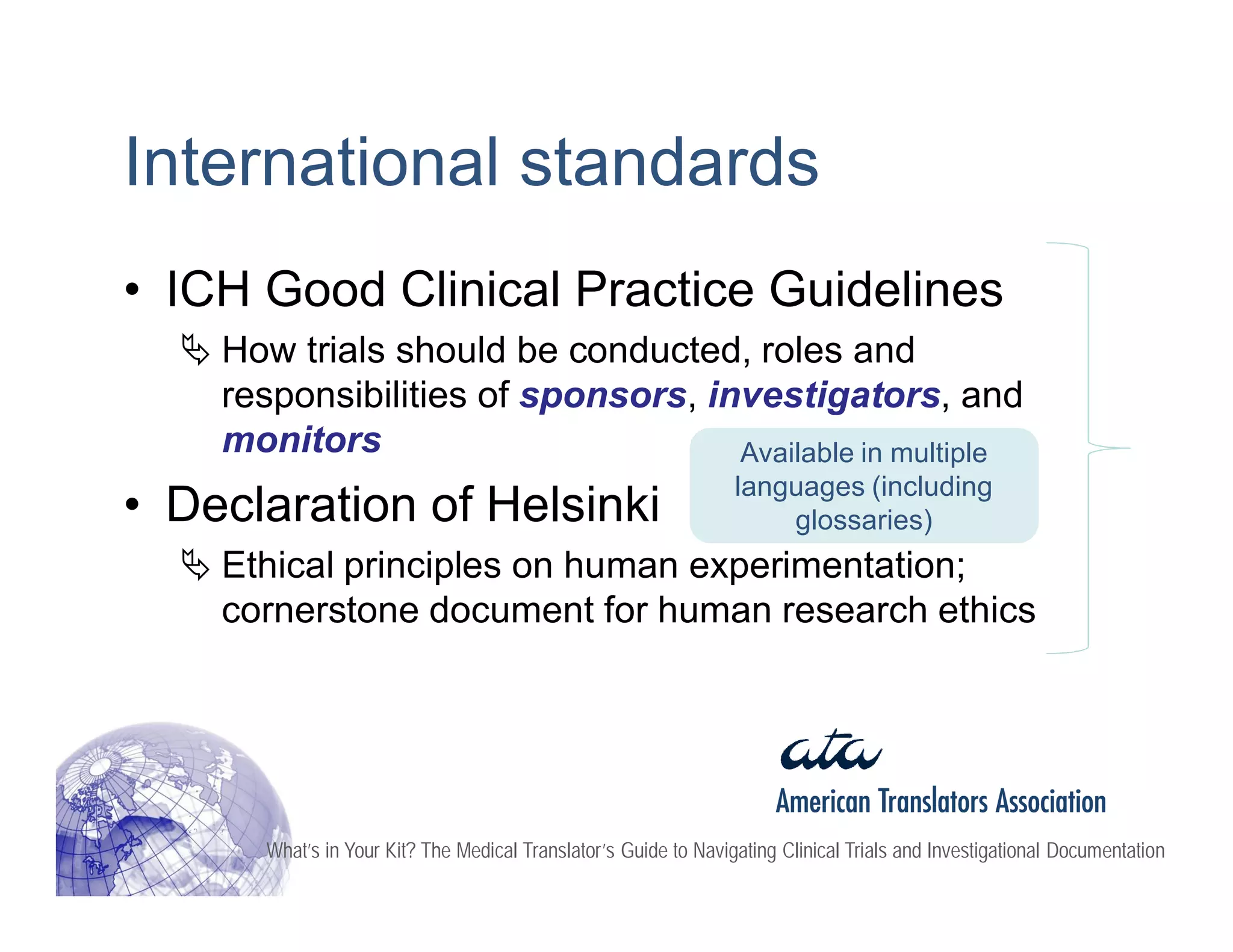 What's in your kit? The Medical Translator's Guide to Navigating ...