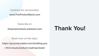 What's in Your Product Stack: Roadmaps | PPT