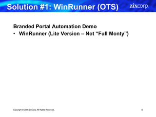 Whats In Your QA Tool Belt? | PPT | Web Development | Internet
