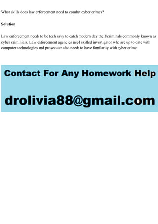 What skills does law enforcement need to combat cyber crimesSol.pdf