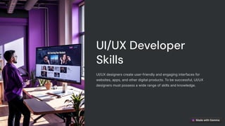 Essential Skills Every Professional UI/UX Developer Must Master | PDF
