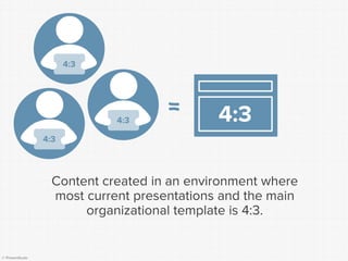 What slide dimensions should you use for your presentations? | PDF
