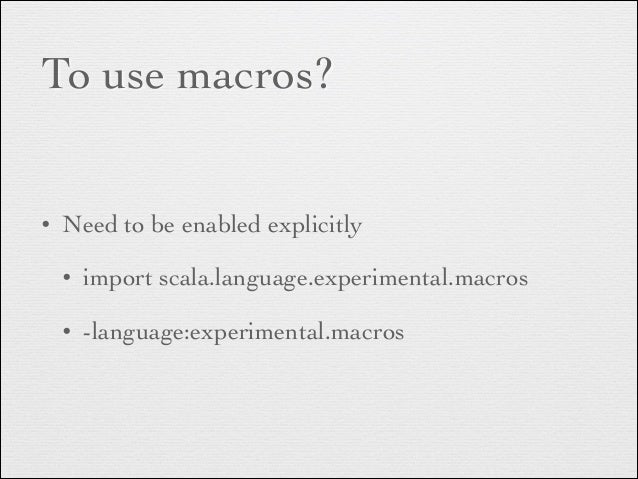 What's a macro?: Learning by Examples