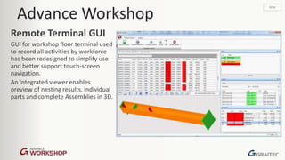 GRAITEC Advance Workshop : Steel fabrication production management ...