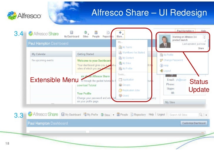 Whats new in alfresco community 3.4