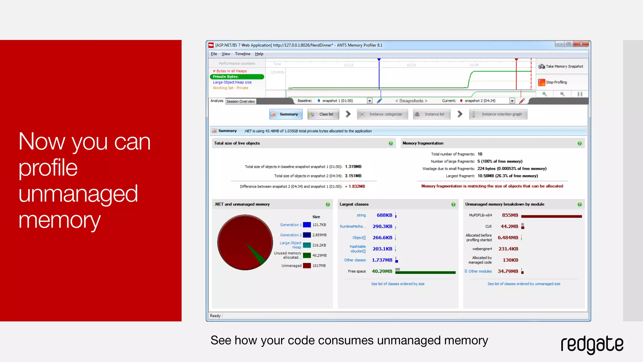 Whats New In Ants Memory Profiler 8 Ppt 