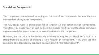 What’s New in Angular 14? | PPT
