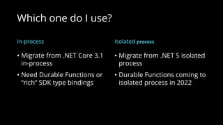 Whats new in Azure Functions and .NET 6.pptx