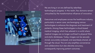 What’s New in Cloud-Based Medical Imaging | PDF