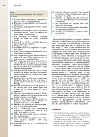 What's new in critical care of the burn injured patient | PDF