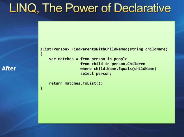 Whats New In C Sharp 4 And Vb 10 Pptx Programming Languages Computing