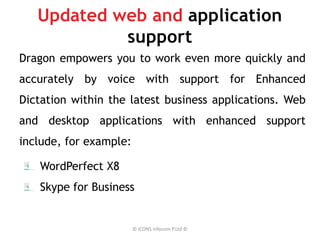 ICONS Infocom: Whats new in Dragon Legal 15 Speech Recognition Software ...
