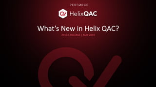What's New in Helix QAC 2019.1 | PDF