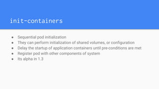 What's new in kubernetes 1.3? | PPT