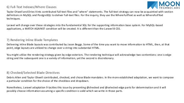 What's new in laravel 9 a complete guide for laravel website ...