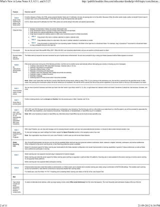 What's new in lotus notes 8[1].5, 8.5.1, and 8.5 | PDF