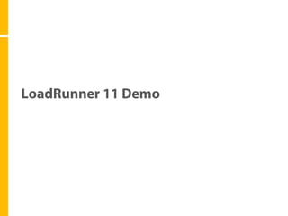 What\'s new in LoadRunner and Performance Center 11 | PDF