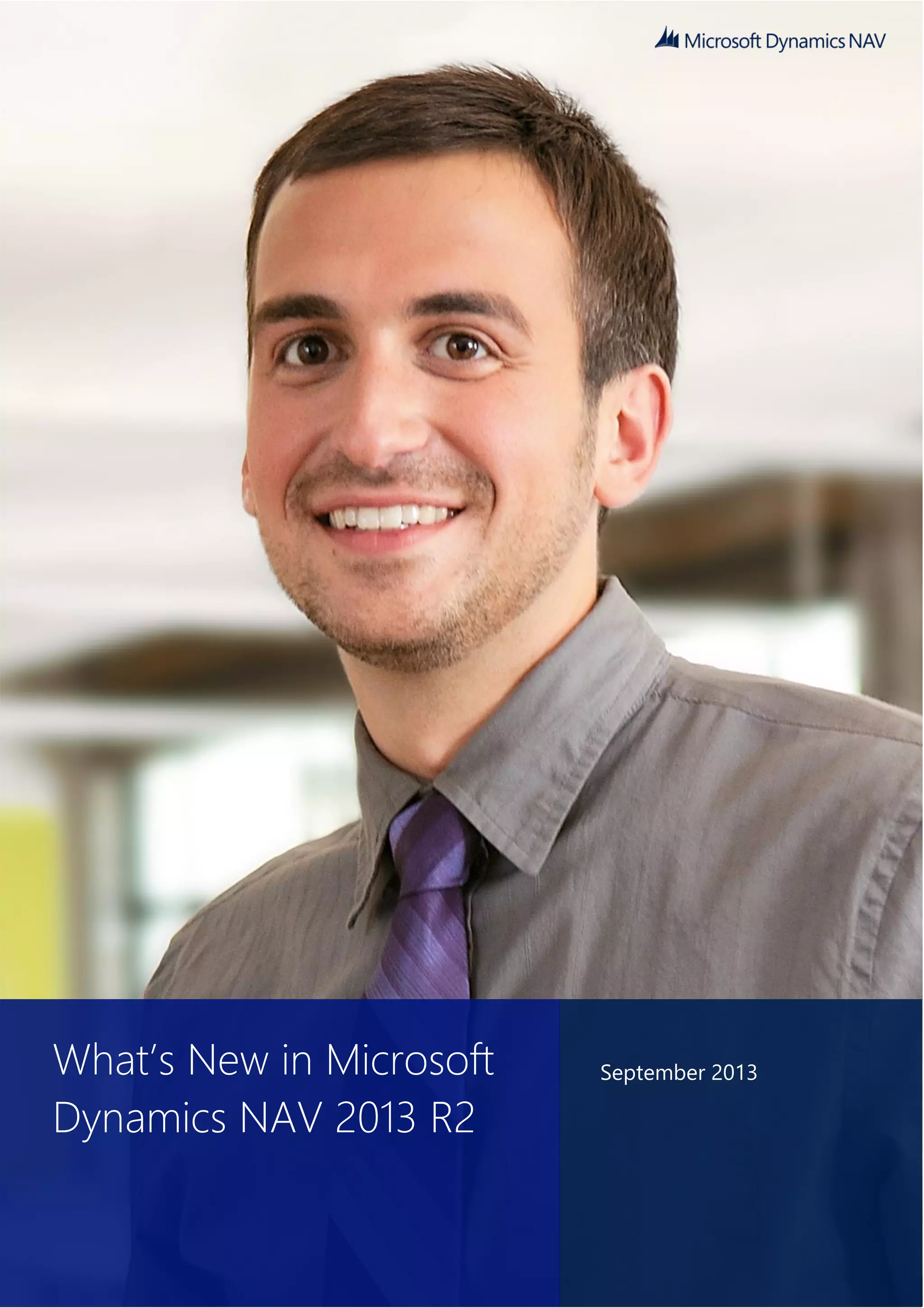 What's New in Microsoft Dynamics NAV 2013 R2 | PDF | Business Banking & Finance | Business