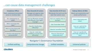 Optimized Data Management with Cloudera 5.7: Understanding data value ...