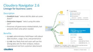 Optimized Data Management with Cloudera 5.7: Understanding data value ...