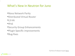 What's new in Neutron Juno | PPT