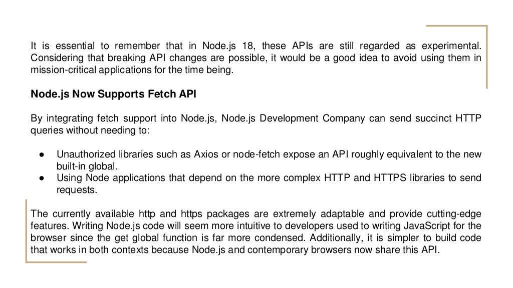 What’s New in Node Js 18? | PPT