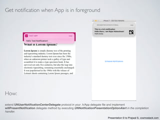 What's new in iOS Push Notifications | PDF