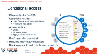O365Engage17 - What’s New in Office 365 Security | PPT
