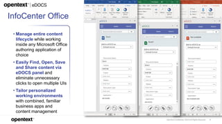 What’s New in OpenText eDOCS Release 16 EP7 | PPTX