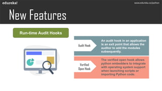 What's new in python 3.8? | Python 3.8 New Features | Edureka | PPT