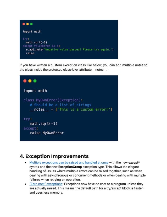 What S New In Python 3 11 And Python 3 11 3 Pdf