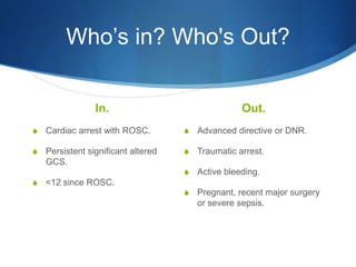 Post Cardiac Arrest Syndrome | PPTX