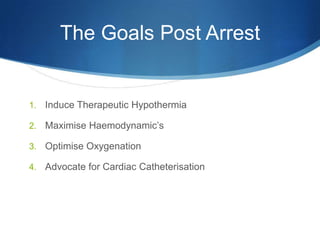 Post Cardiac Arrest Syndrome | PPTX