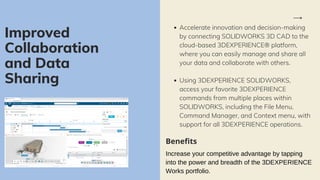 What S New In Solidworks 3d Cad 2022 Engineering Technique Ppt