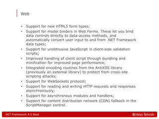 What’s new in the 4.5 | PPT