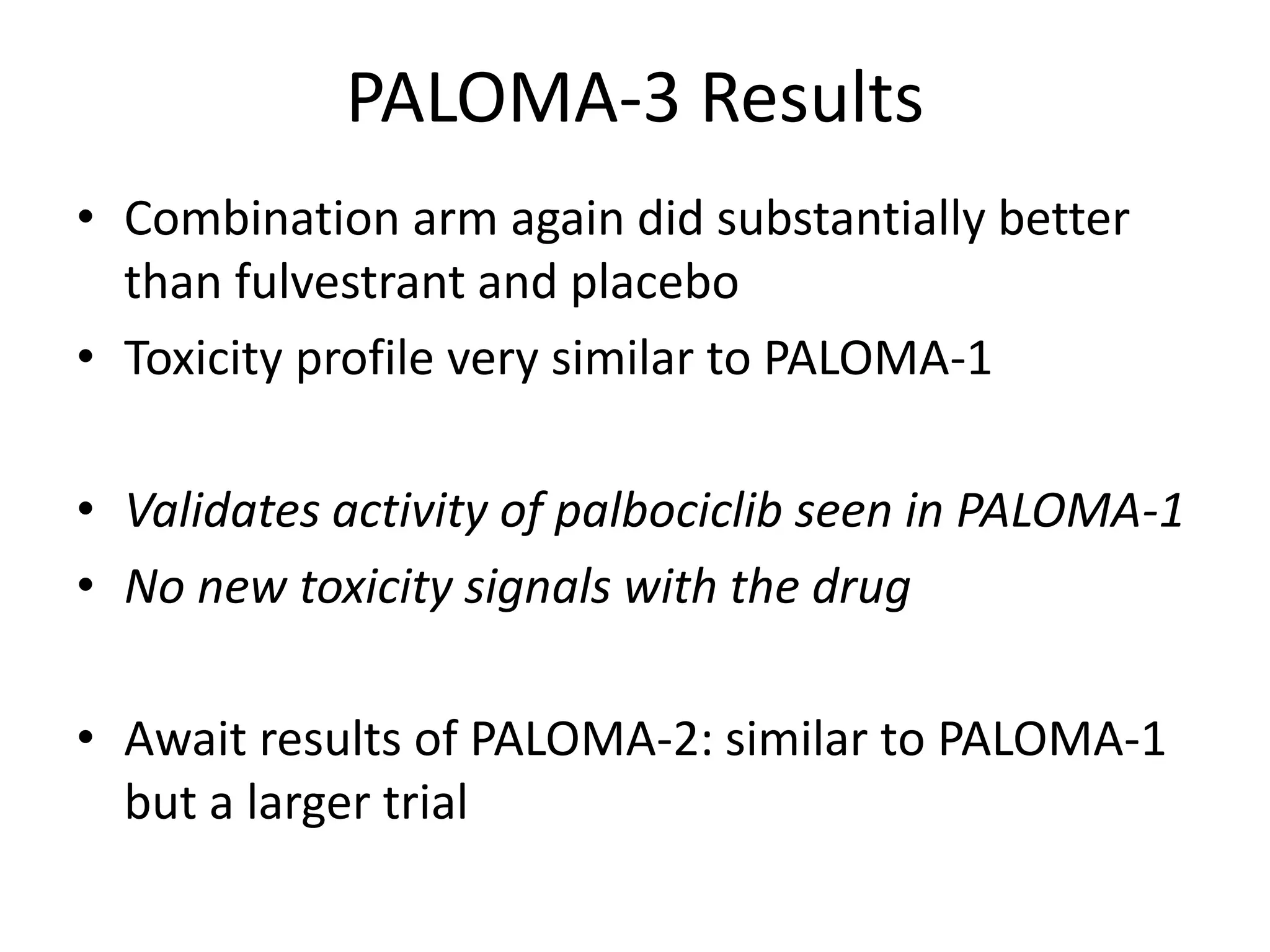 What's New in Treatment of ER+ Breast Cancer? | PPTX