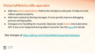 What’s new in VictoriaMetrics - Q2 2024 Update | PPT