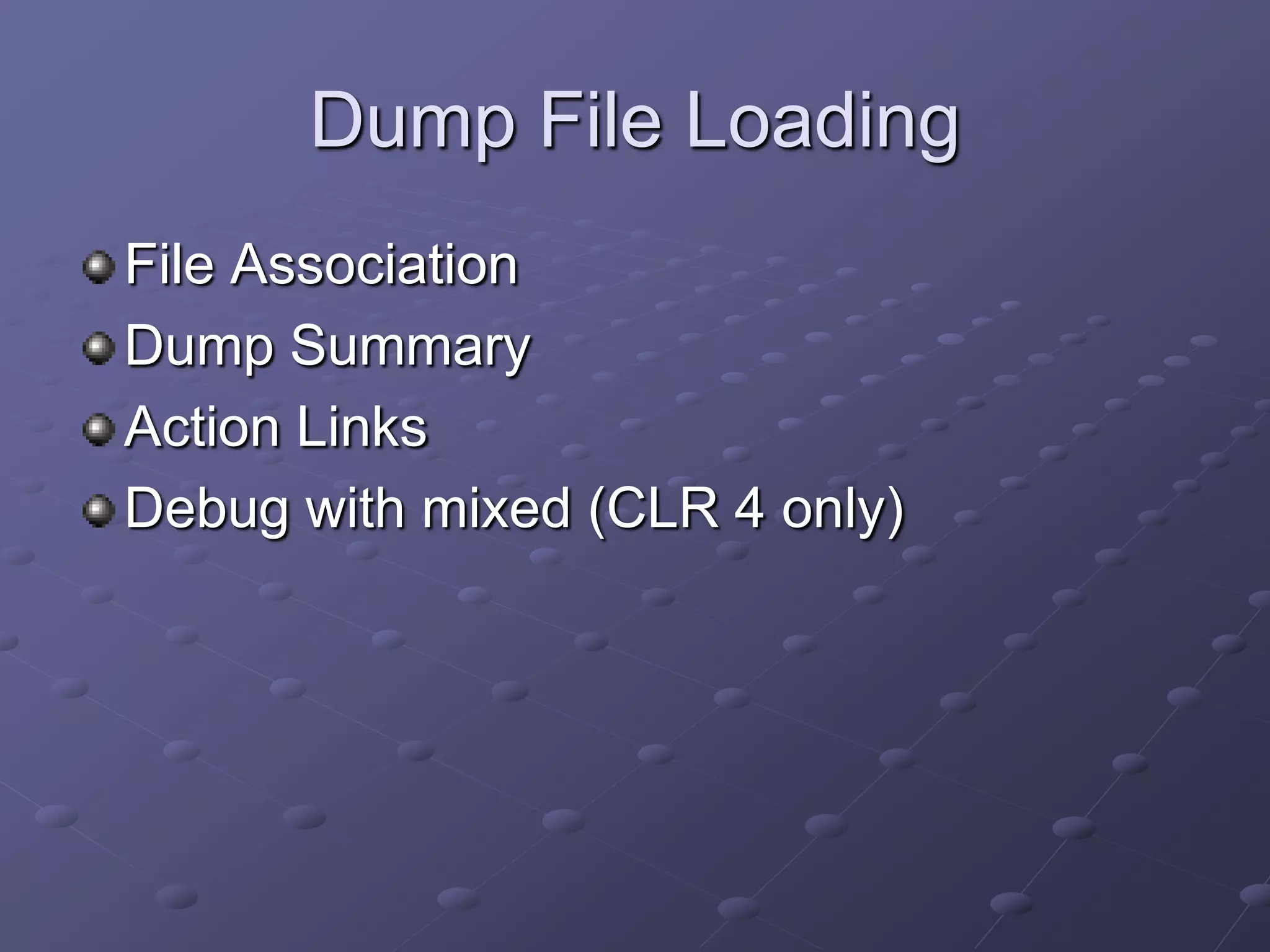 What’s new in Visual Studio 2010 debugging | PPT