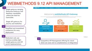 Whats new in web methods 9.12