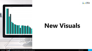 xViz Advanced Custom Visuals for Microsoft Power BI - What's New? | PPT