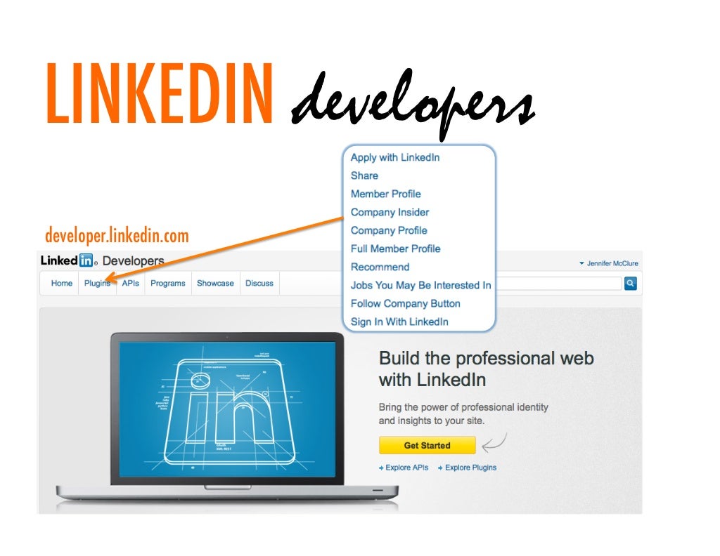 LINKEDIN developersdeveloper.linkedin.com