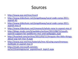What’s new mvc 4 | PPTX