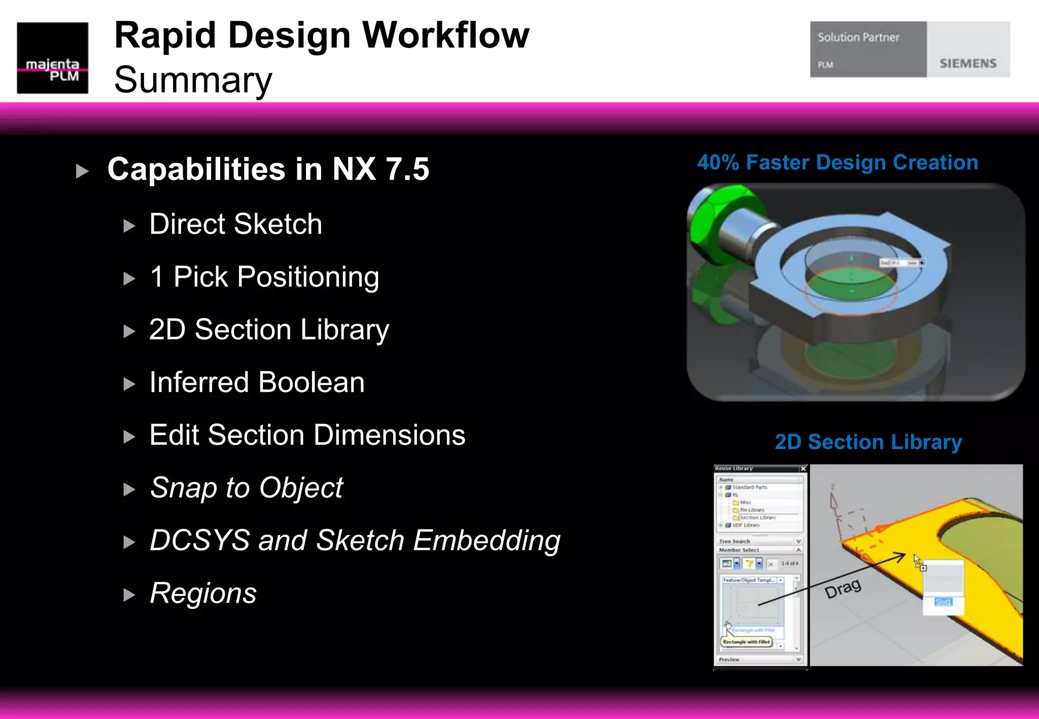 Whats new Siemens NX7.5 | PPTX