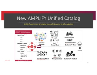 AMPLIFY API and Microservices Management | PDF