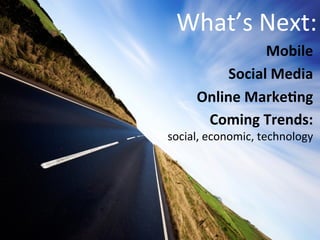 What's next | PPT