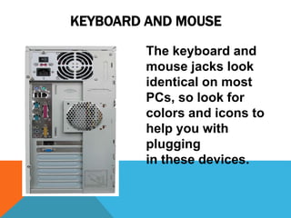 What’s on the back of a computer case | PPTX