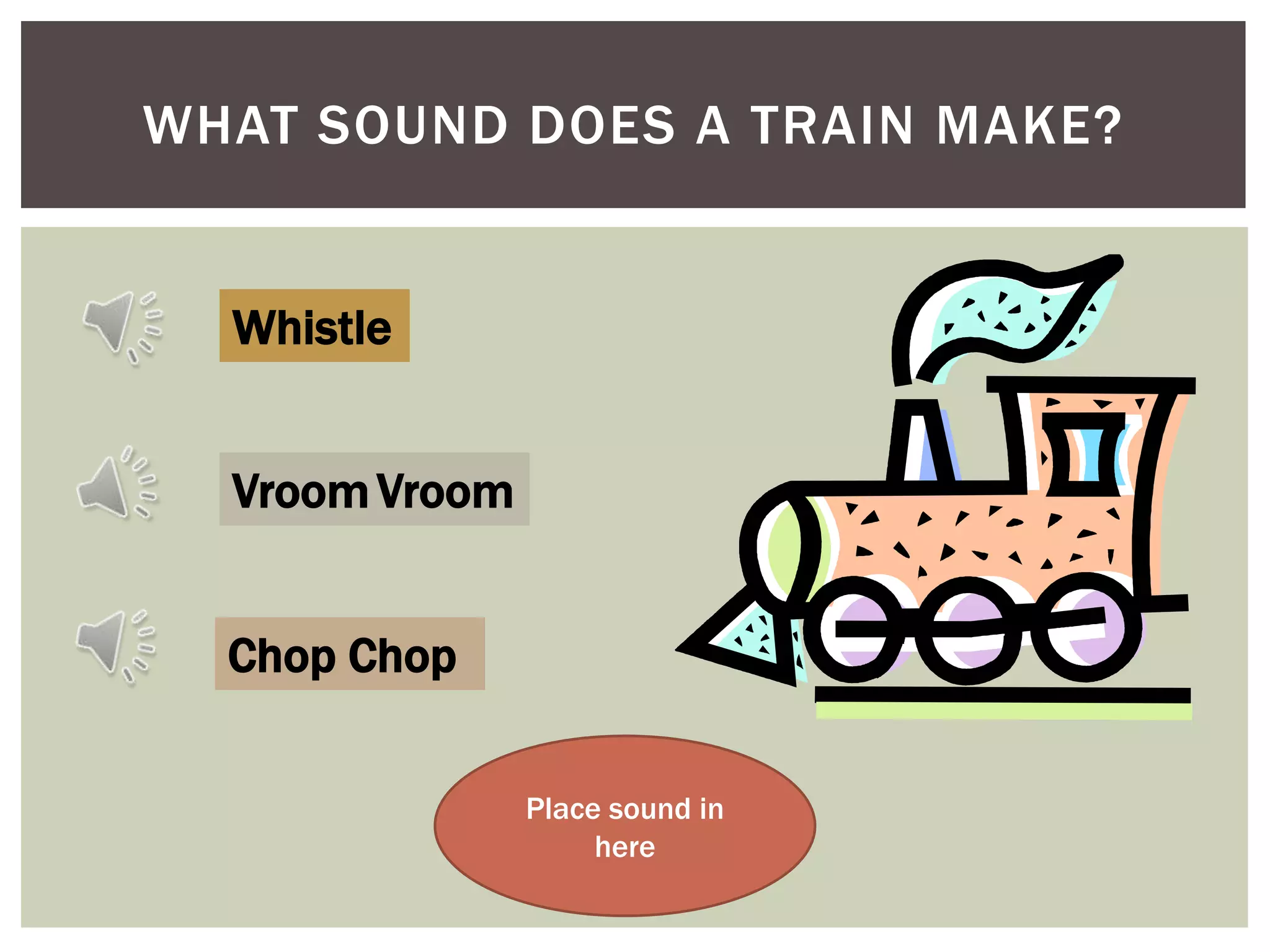 What sound does it make | PPTX