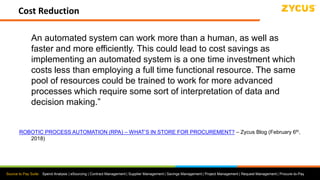What Source-to-Pay Leaders Need to Know About Robotic Process ...